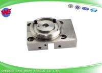 China A290-8119-X76 Stainless Lower Guide Holder Block Fanuc EDM Wear Parts 52x42x33.5 for sale