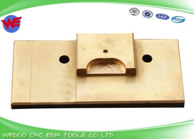 China X056C274G51 M148 Mitsubishi EDM Wear Parts Upper Brass Plate 0.4mm Guide U for sale