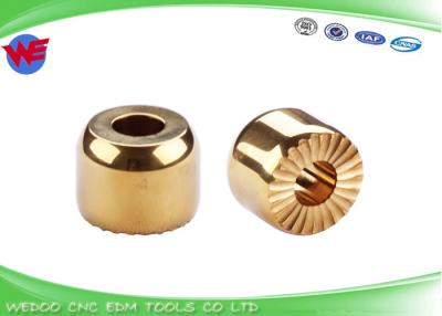 China M009T Golden Color Mitsubishi EDM Parts Coating  Power Feed Contact  X056C432H01 for sale