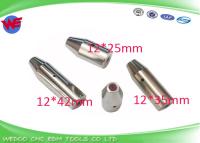 China Precision EDM Drilling Machine Parts CZ140D Ceramic Pipe Ruby Guides 12 X 42 mmL for sale