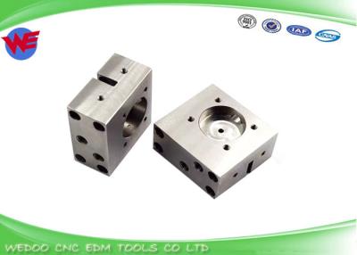 China A290-8111-X751 Stainless Steel Fanuc Wire EDM Wear Parts 55x51x26T Guide Block for sale