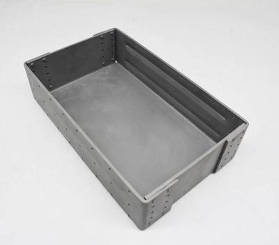 China 99.95% Purity Foldable Molybdenum Boat Metallizing Electron Beam Spraying for sale