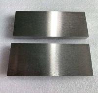 China 99.95% Tungsten Plate Tungsten Foil With Ground Rolling Surface for sale