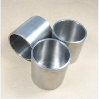 China High Density 10.2g/cm3 Fabricated Molybdenum Crucible With Caps for sale
