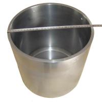 China High Density Forging / Sintering Tungsten Crucible for sale