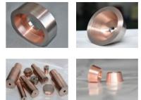 China 260HB Hardness W90Cu10 Tungsten Copper Alloy High Voltage Discharge Electrodes for sale