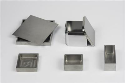 China High Temperature Sintering Folding Molybdenum Products Moly Box with Lid for sale