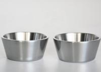 China Dia 38.5mm Pure Seamless Molybdenum Crucible Applied In Vaporation Coating for sale