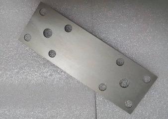 China High Temperature Molybdenum Connecting Plate With Ground Surface Mo>=99.95% for sale