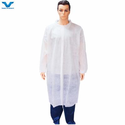 China Disposable Lab Coat for sale