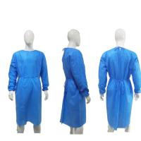 China OEM Accepted SMS PP PE Level 1 2 3 Disposable Operating Gowns For Surgical Isolation for sale