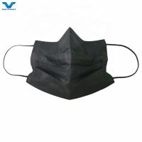 China Blue White Black Earloop 3 Ply Disposable Facemask With CE EN14683 Certification for sale