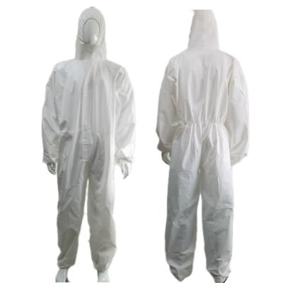 China 20000pcs/day CE Type5 6 Waterproof Anti-Spray Suit Disposable Microporous Coveralls for sale