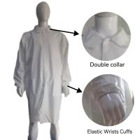 China Protective Anti-Splash Lab Coat Workwear with Microporous Material and 3 Years Shelf Life for sale