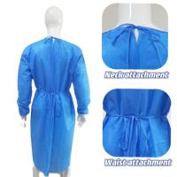 China Non Sterile Isolation Gown With 3 Year Shelf Life AAMI Level 1 2 3 Protection for sale