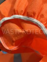 China CE Certified Medical Nonwoven Type 5 6 Disposable Coverall Suit with Reflective Tape for sale