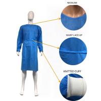 China CE Certified Sesame Grain Disposable SMS Isolation Gown For Medical Professionals for sale