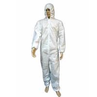 China Nonwoven Coveralls for Orange Food Processing Industry in Spring/Summer/Autumn/Winter for sale