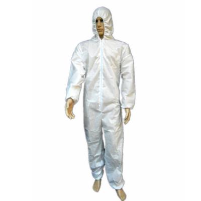 China Nonwoven Coveralls for Orange Food Processing Industry in Spring/Summer/Autumn/Winter for sale