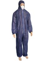 China Nonwoven Coveralls for Orange Food Processing Industry in Spring/Summer/Autumn/Winter for sale