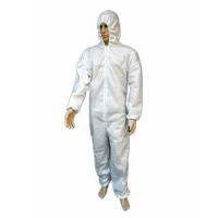 China Nonwoven Coveralls for Orange Food Processing Industry in Spring/Summer/Autumn/Winter for sale