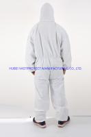 China Waterproof Disposable Coverall with PP Microporous Film Both Genders and Breathable for sale