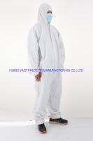 China Waterproof Disposable Coverall with PP Microporous Film Both Genders and Breathable for sale