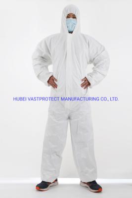 China CAT3 Function Thermal Insulation Type 5/6 Waterproof Disposable Microporous Coverall for sale