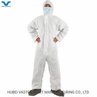 China Type 4/5/6 Cat 3 PPE Disposable Protection Coverall for in Painting/Spraying Workplace for sale