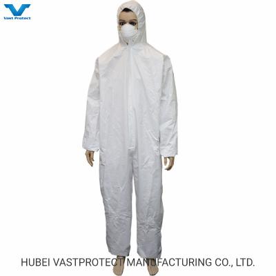 China Spring/Summer/Autumn/Winter Security Cat 3 Type 5/6 Waterproof Disposable Coverall for sale
