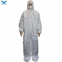 China En1149. En1073 Standard Protective Disposable Coveralls Light Chemical Safety Clothing for sale