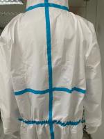 China CE Approved Type 4 5 6 60GSM Disposable Microporous Coverall with Customization Option for sale