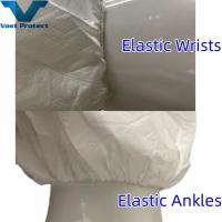 China Disposable Fluid Resistant Soft Microporous Coverall with Hood Waist Fit Guaranteed for sale