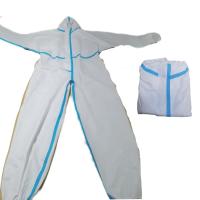 China Adults' CE Type4/5/6 White OEM Hooded Coveralls Safety Suit with 30-Day Return Refunds for sale