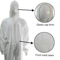 China Affordable Microporous Film Disposable Protective Suit Waterproof Breathable Coveralls for sale