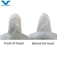 China Affordable Microporous Film Disposable Protective Suit Waterproof Breathable Coveralls for sale