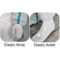 China Nonwoven Hooded Isolation Taped Coverall Provide Free Sample for Preventing Infection for sale