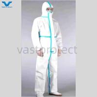 China 55GSM-70GSM CE Type4 5 6 Industrial Disposable Microporous Coveralls For Your Business for sale
