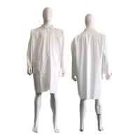 China Open Fronted Style With Pocket Microporous Waterproof Dustproof Unisex Uniform Lab Coat for sale