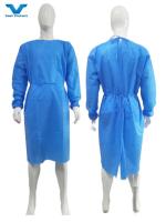 China Sterile Disposable Surgical Gown with Customized Fit Eco Friendly Tie Neck/Waist for sale