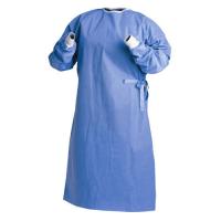 China Disposable Sterile SMS Surgical Gown Nonwoven Dental Hospital Operation CE Certified for sale