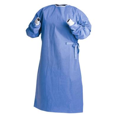 China Disposable Sterile SMS Surgical Gown Nonwoven Dental Hospital Operation CE Certified for sale