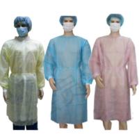 China Disposable Sterile SMS Surgical Gown Nonwoven Dental Hospital Operation CE Certified for sale