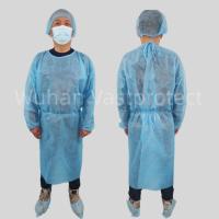 China Medical Grade Disposable Surgical Gown Fluid Proof Antistatic Protection Hypo Allergenic Comfort Knitted Cuffs VASTPROTECT-501 for sale