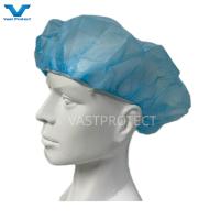 China VPT Model NO. Disposable Non Woven Nurse Bouffant Cap With ISO13485 Certification for sale