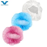 China Sterilized Nonwoven PP Disposable Cap Strip Cap Mob Cap Bouffant Cap for sale