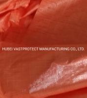 China 12 Prime *100 Prime Orange PE Tarpaulin Roll Versatile And Long-Lasting for sale