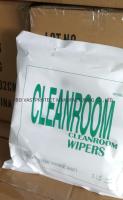 China Lint Free 100% Polyester Double Knit Cleanroom Wipers 23*23 Cm Laser Sealed Waterproof for sale