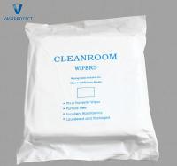China 9*9 inch Lint Free Microfiber Cleanroom Wipers for Electronic Industrial Customization for sale