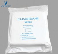 China Polyester Microfiber Cleanroom Wipers 100% Lint Free for SMT Production Line VPT801 for sale